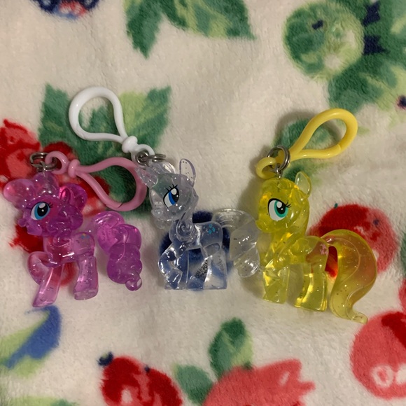 My Little Pony | Toys | Vibrant My Little Pony Keychain Trio | Poshmark